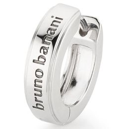 Bruno Banani Single-Creole »Schmuck Geschenk Silber 925 Ohrschmuck Ohrring Single« silberfarben 14,5 mm Schlichter Ohrschmuck für Männer