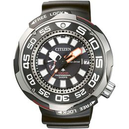 Citizen Taucheruhr »Promaster Professional Diver 1000, « Armbanduhr, Herrenuhr, Solar, bis 100 bar wasserdicht, Saphirglas schwarz Markante...