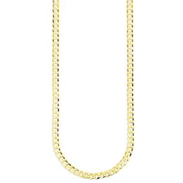 Bruno Banani Kette ohne Anhänger »Schmuck Geschenk Silber 925 Halsschmuck Halskette Panzerkette Gold« gelbgoldfarben 55 Lässiger Halsschmuck im...