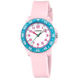 Calypso Watches Quarzuhr »My First Watch« Armbanduhr, Kinderuhr, bis 10 bar wasserdicht, ideal als Geschenk rosa Trendige Armbanduhr für Mädchen &...