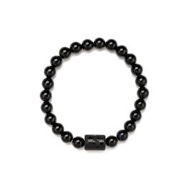 Firetti Armband »Schmuck Geschenk Armschmuck Armkette Edelstein Sternzeichen« Made in Germany - mit Onyx und Geburtsstein schwarz + schwarz-blau 20...
