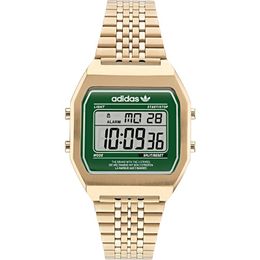adidas originals Digitaluhr »DIGITAL TWO« Armbanduhr, Quarzuhr, Damenuhr, Herrenuhr, unisex, Edelstahlarmband goldfarben 0 Elegante Armbanduhr mit...