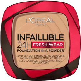 L'ORÉAL PARIS Puder »Infaillible 24H Fresh Wear« mit langanhaltender Formel 250 Radiant Sand 0 Puder von L'Oréal Paris