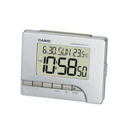Casio Quarzwecker »DQ-747-8EF« Wecker, Digitalwecker, Thermometer, Snooze, Geschenkidee, Schlafzimmer silberfarben Klassischer Quarzwecker