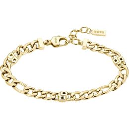 BOSS Armkette »DOUBLE B INFINITE, 1580634, 1580635« gelbgoldfarben 18 cm BOSS Schmuck - Damenarmschmuck