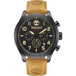 Timberland Multifunktionsuhr »ASHMONT« Armbanduhr, Quarzuhr, Herrenuhr, Datum hellbraun Edle Multifunktionsuhr für Herren