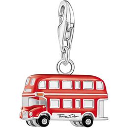 Thomas Sabo Charm-Einhänger »roter LONDON Bus, 2119-007-10« silberfarben-rot Charm-Anhänger roter LONDON Bus