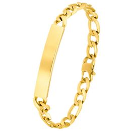 JOOP! ID Armband »2035896« gelbgoldfarben 22,5 cm JOOP! Unisex Ident-Armband