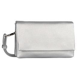 Gabor Abendtasche &raquo;Salara&laquo; schlicht und funktional, mit 2 Kammern je nach Anlass variabel tragbar silver