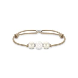 Thomas Sabo Perlenarmband »A2074-170-19-L22V« mit Süßwasserzuchtperle silberfarben-weiß + weiß 22 Elegantes Armband mit Perlen