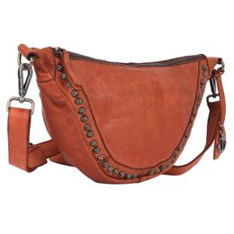 Harbour 2nd Hobo »Orly« Umhängetasche Schultertasche Handtasche Damen cognac