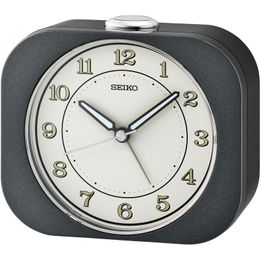 Seiko Quarzwecker »QHE195K« Wecker, Schlafzimmer, Geschenkidee, Piepalarm, durchlaufende Sekunde schwarz 0 Praktischer Wecker