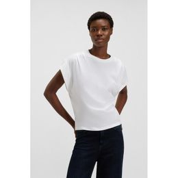 BOSS Orange T-Shirt »Ecolorado Premium Damenmode« Relaxed Fit aus Baumwoll-Jersey White 100 S (36) S (36) Shirt von BOSS Orange Womenswear