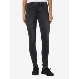 Noisy may Skinny-fit-Jeans &raquo;NMCALLIE HW SKINNY JEAN VI508MG FWD NOOS&laquo; Medium Grey Denim 28 - L&auml;nge 30 L&auml;nge 30 28 Graue Faded Jeans mit Skinny Fit...