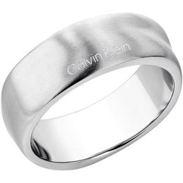 Calvin Klein Fingerring »CK METALLIC WAVES, 35100036G, H, 35100037G, H« edelstahlfarben 62 CK Schmuck - Herrenring