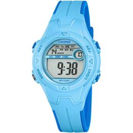 Calypso Watches Chronograph »Junior Collection« Kinderuhr, Quarzuhr, Armbanduhr, digital, Datum, Stoppfunktion hellblau 0 Angesagter Kinderchronograph