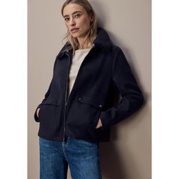 Street One Damen Street One Kurzjacke ohne Kapuze Abnehmbarer Kragenbesatz 44