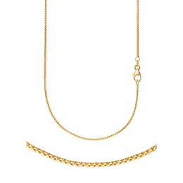 Firetti Collierkettchen »Schmuck Geschenk Gold 333 oder 585 Halskette Venezianerkette halbrund« Made in Germany gelbgoldfarben 40 Diese Basic Kette...