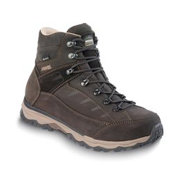 Meindl Herren Wanderschuh "Meindl Toblach GORE-TEX mahagoni", Gr. 46mahagoni, Nubukleder, Veloursleder, unifarben, Basic, Schuhe, Wasserdicht