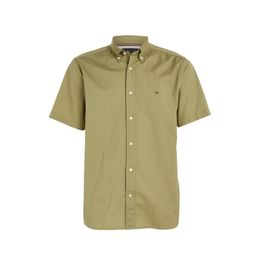 Tommy Hilfiger Kurzarmhemd »FLEX POPLIN RF SHIRT S/S« mit Hemdblusenkragen Faded Olive XXL - N-Gr N-Gr XXL Regular Fit: Lässiger Schnitt, der...