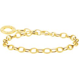 Thomas Sabo Armband »X0031-413-39-L17, L19, 5« gelbgoldfarben 17 Charm Armband