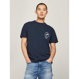 Tommy Jeans T-Shirt &raquo;TJM REG NOVELTY GRAPHIC2 TEE&laquo; mit R&uuml;ckenprint drak night navy XL XL Rundhalsshirt von Tommy Jeans