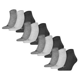 Puma Socken Damen Gr&ouml;&szlig;e 43/46 grau / hellgrau / schwarz
