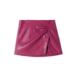 Bershka Skirt female Purple size L