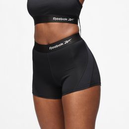 Boxershorts Reebok "JOYNER", Damen, Gr. M38, schwarz, Obermaterial: 92% Polyester, 8% Elasthan, bedruckt, unifarben, normal, Unterhosen, mit kühlendem Materialeinsatz