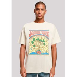F4NT4STIC Herren T-Shirt "US National Parks Joshua Tree"sand, Gr. XS, Obermaterial: 100% Baumwolle, Shirts, Premium Qualit&auml;t
