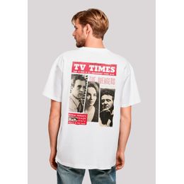 F4NT4STIC Herren T-Shirt "TV Times The Avengers 1961 Cover"wei&szlig;, Gr. L, Obermaterial: 100% Baumwolle, Shirts, Premium Qualit&auml;t