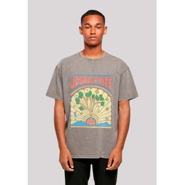 T-Shirt F4NT4STIC "US National Parks Joshua Tree", Herren, Gr. L, asphalt, Obermaterial: 100% Baumwolle, oversize, Rundhals, ohne Bündchen, Shirts T-Shirt, Premium Qualität