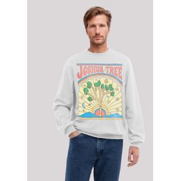 F4NT4STIC Herren Sweatshirt "US National Parks Joshua Tree"off, wei&szlig;, Gr. S, Obermaterial: 80% Baumwolle, 20% Polyester, Sweatshirts, Premium Qualit&auml;t
