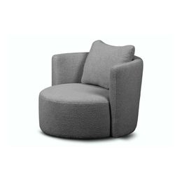 KONSIMO Drehsessel Raggi grau Maße (cm): B: 92 H: 75 Sessel & Hocker > Sessel nach Material > Stoff Sessel » Sofa DE