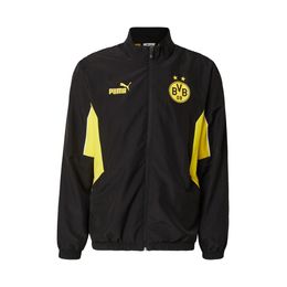 Puma Sportjacke 'Borussia Dortmund FtblArchive' Herren Größe XXL gelb / schwarz / weiß