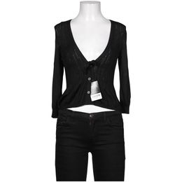Iris von Arnim Strickjacke Damen Größe M Second Hand schwarz