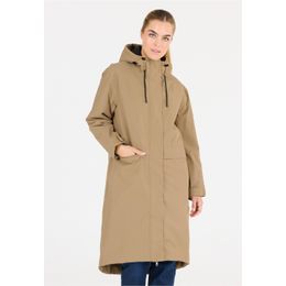 WEATHER REPORT Damen Parka "Tulson", beige, Gr. 38, unifarben, 100% Polyester, Jacken, in wasser- und winddichter Qualität