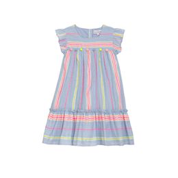DANAMADE M&auml;dchen Sommerkleid "DANAMADE Dresses DZABA", blau, Gr. 152, Oberstoff: 100% Baumwolle / Futter: 100% Baumwolle, Kleider