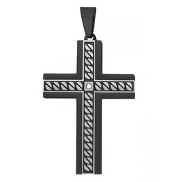 Adelia&acute;s Kettenanh&auml;nger ADELIA&acute;S "Neuheit 2025 - stilvoller Kreuz Anh&auml;nger aus Edelstahl", unbekannt, Schmuckanh&auml;nger, Damen, Edelstahl, Kettenanh&auml;nger