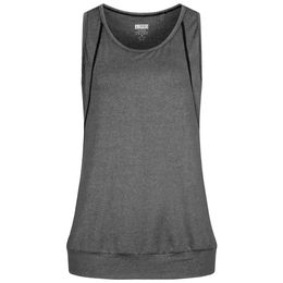 LPO Damen Funktionsshirt "NAKINA TOP WOMEN", grau, Gr. 44, 94% Polyester; 6% Elasthan, Shirts, Funktionsshirt mit V-Ausschnitt