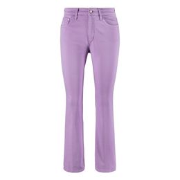 MAC Damen 3/4-Jeans "Dream Kick", lila, Gr. 36, Denim/Jeans, Obermaterial: 75% Baumwolle, 12% Modal, 9% Polyester, 4% Elasthan, Jeans, Saum modisch