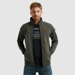 PME-Legend PME LEGEND Herren Sweatjacke, grau, Gr. XXXL, Sweatware, Obermaterial: 80% Baumwolle, 15% Polyester, 5% Elasthan, Sweatjacken, mit Reißverschluss