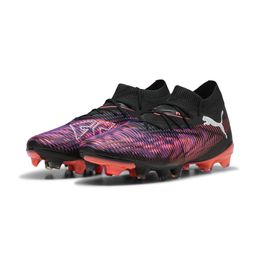 Fußballschuh Puma "FUTURE 8 MATCH FG/AG Fußballschuhe Damen", Gr. 36, schwarz, weiß glowing rot, Obermaterial: Synthetik, Textil; Futter: Synthetik, Textil; Innensohle: Textil; Laufsohle: Synthetik, Schuhe