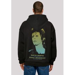 F4NT4STIC Herren Kapuzenpullover "David Bowie Ziggy Gradient", schwarz, Gr. M, Obermaterial: 100% Baumwolle, Pullover, Print