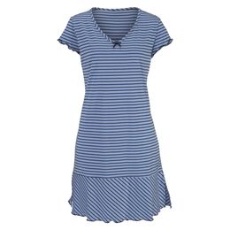 H.I.S. H.I.S Nachthemd Damen Gr&ouml;&szlig;e XS blau
