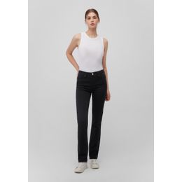 Straight-Jeans Mavi "KENDRA", Damen, Gr. 27, L&auml;nge 30, schwarz (schwarz gold nights), 58% Baumwolle, 27% Polyester, 13% Viscose, 2% Elasthan, gerade lang, Jeans Straight-Jeans, gerde Form
