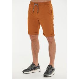CRUZ Herren Shorts "Gilchrest", orange, Gr. XXL, unifarben, 100% Baumwolle, Hosen, mit praktischen Seitentaschen