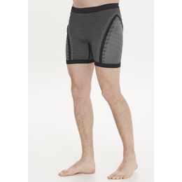 Endurance Herren Lauftights "Adam", schwarz, Gr. XXL, mehrfarbig, 60% Polyester, 35% Polyamid, 5% Elasthan, Hosen, aus atmungsaktiven Funktionsstretch