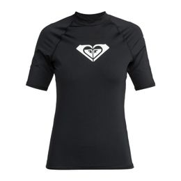 Roxy Damen Rash Guard "Whole Hearted", grau, Gr. L, [Hauptstoff] 86% Polyester, 14% Elasthan, Shirts
