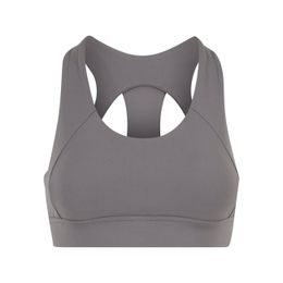 Urban Classics Damen Sport-BH "Urban Classics Ladies Sports Bra Ladies Sports Bra", Gr. Msenior grau, 80% Nylon, 20% Elasthan, BHs